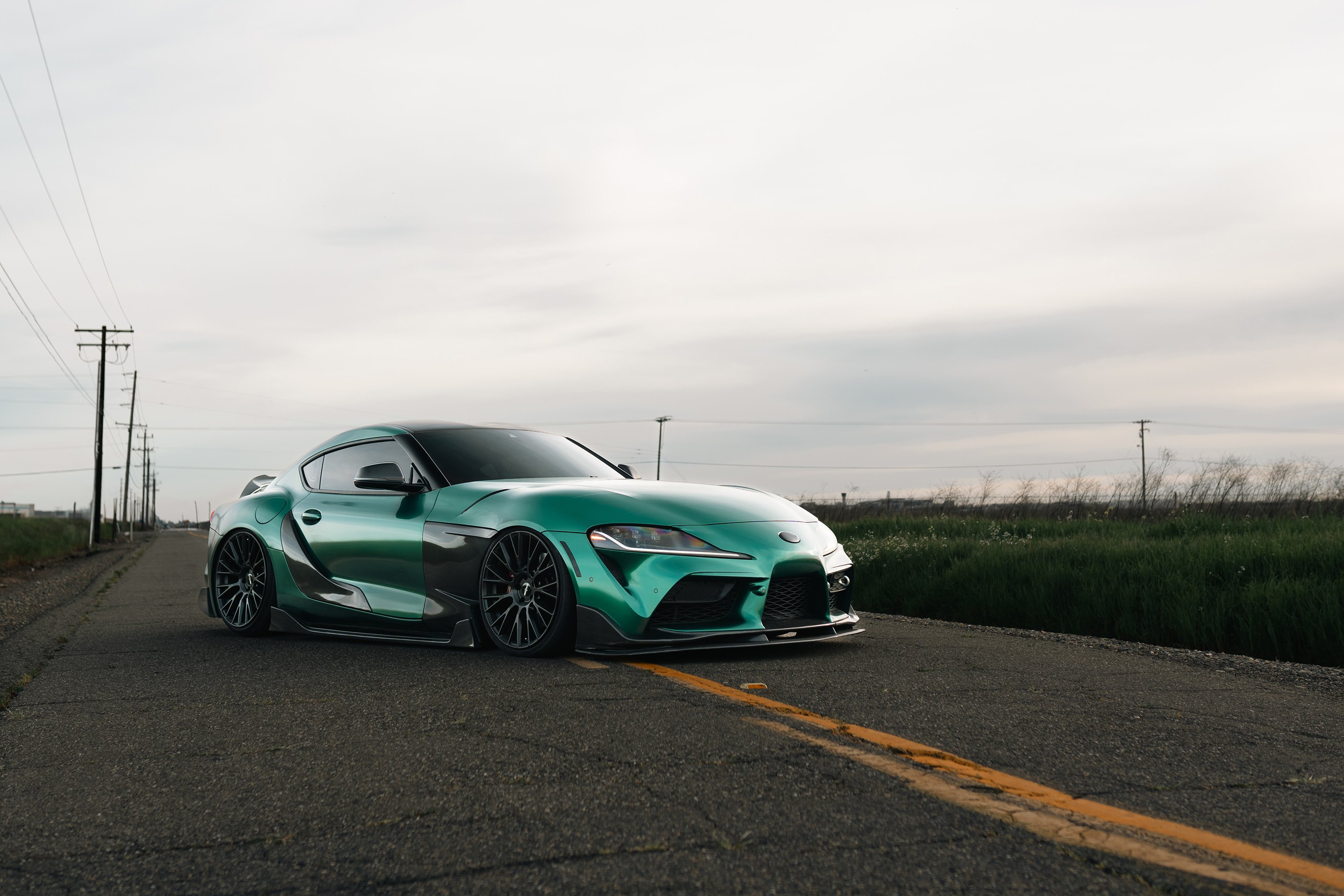 ROTIFORM® LSE Wheels - Satin Black Rims