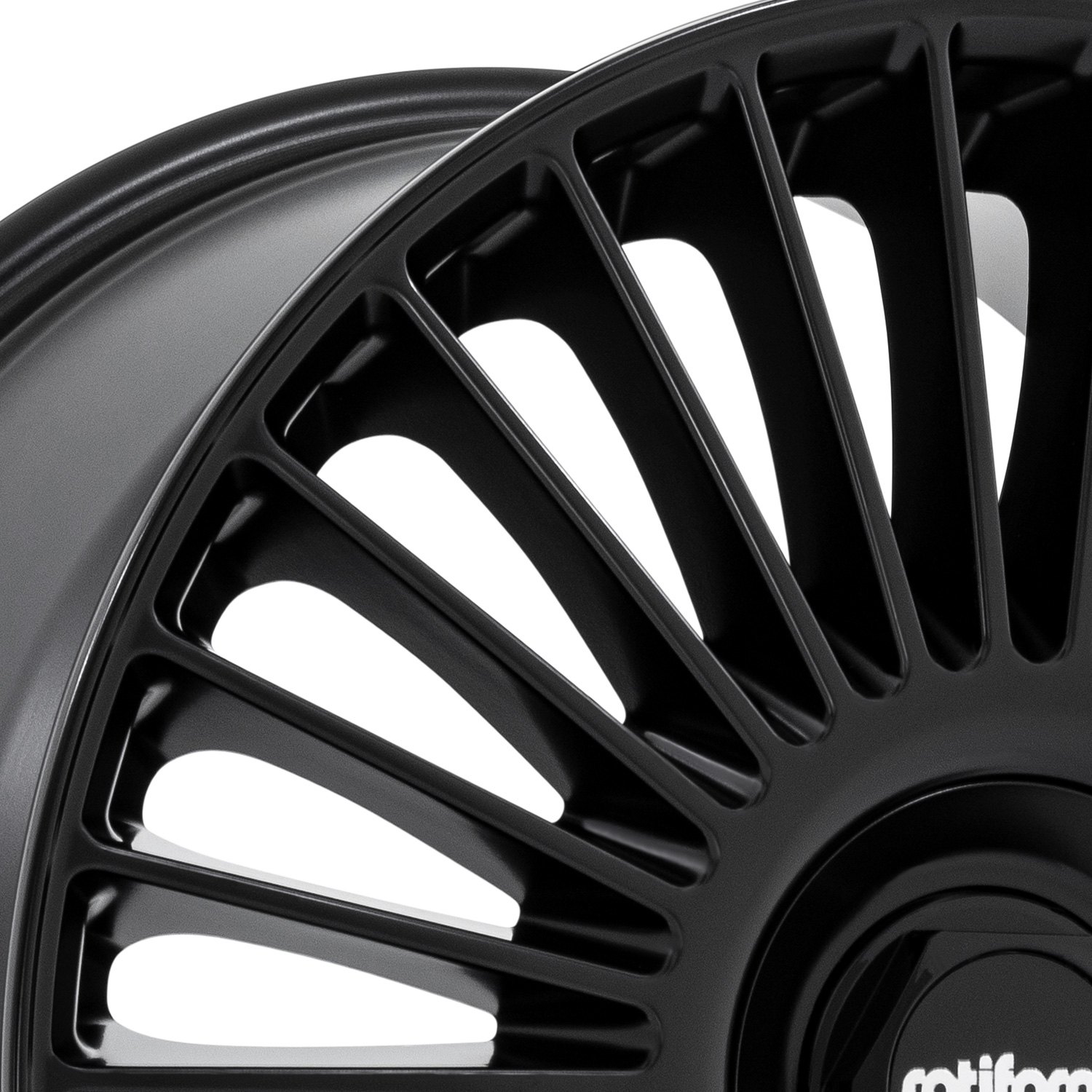 ROTIFORM® RC202 GRZ Wheels - Matte Black Rims