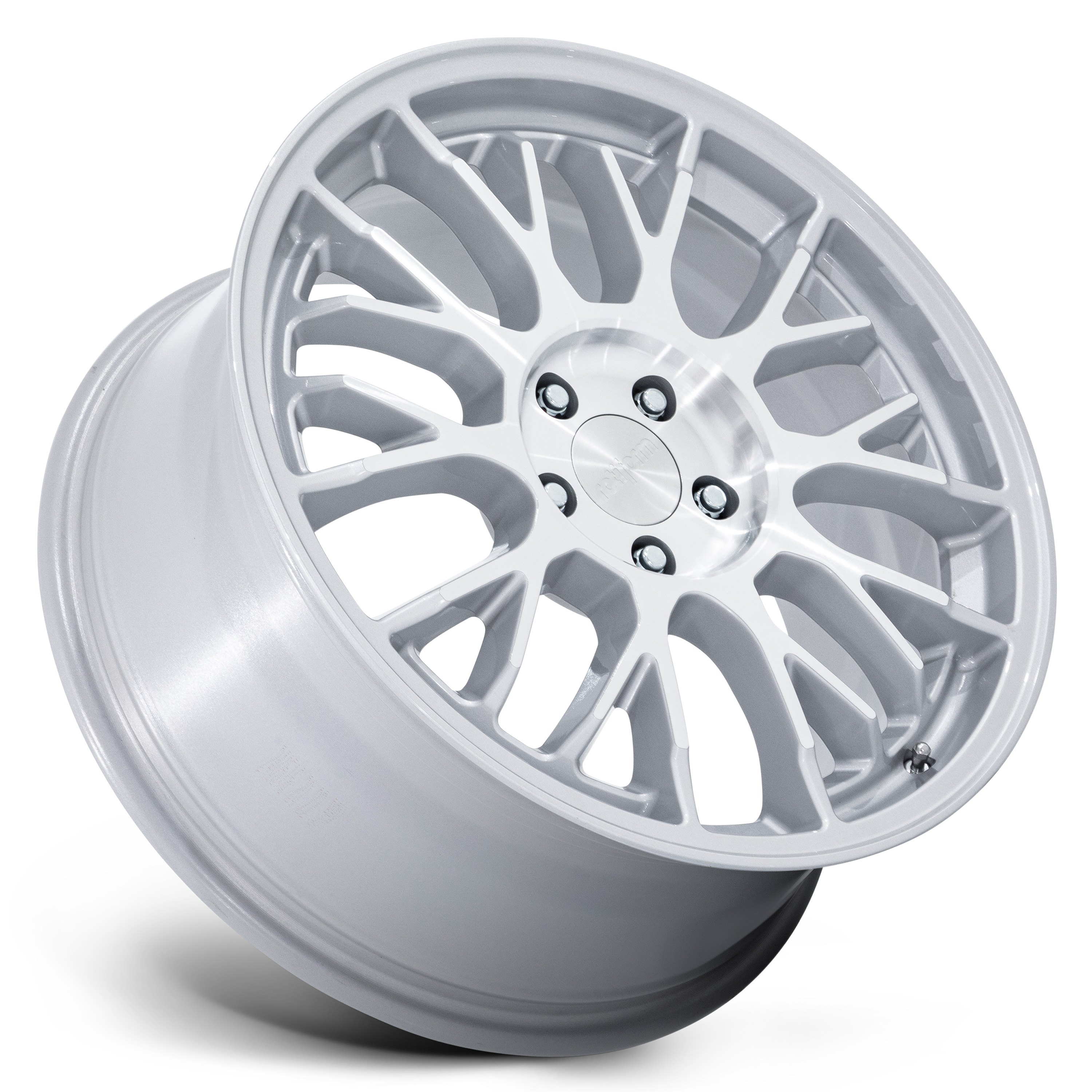 ROTIFORM® RC204 PHX Wheels - Gloss Silver with Machined Face Rims - RC204SD19105740