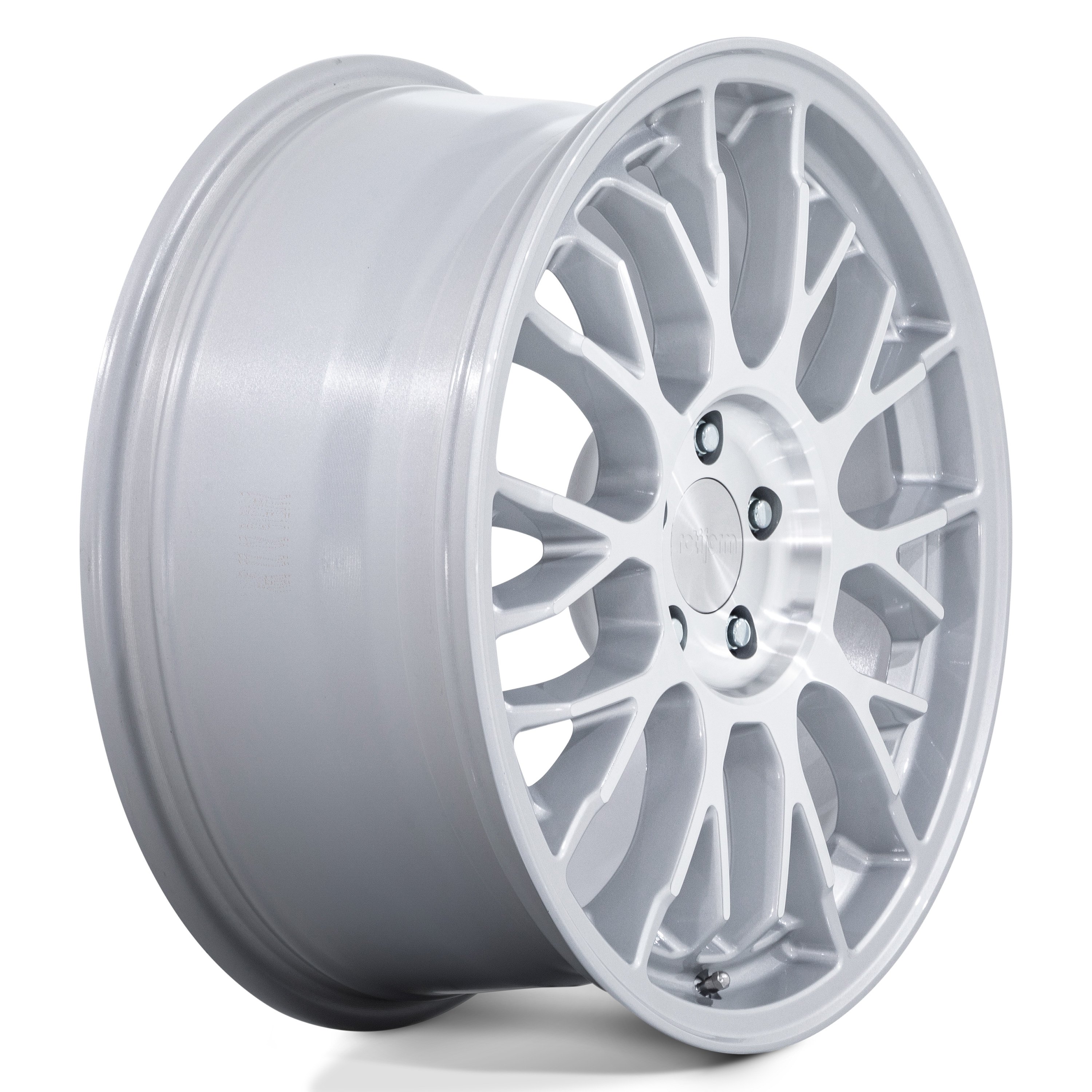ROTIFORM® RC204 PHX Wheels - Gloss Silver with Machined Face Rims - RC204SD19105740