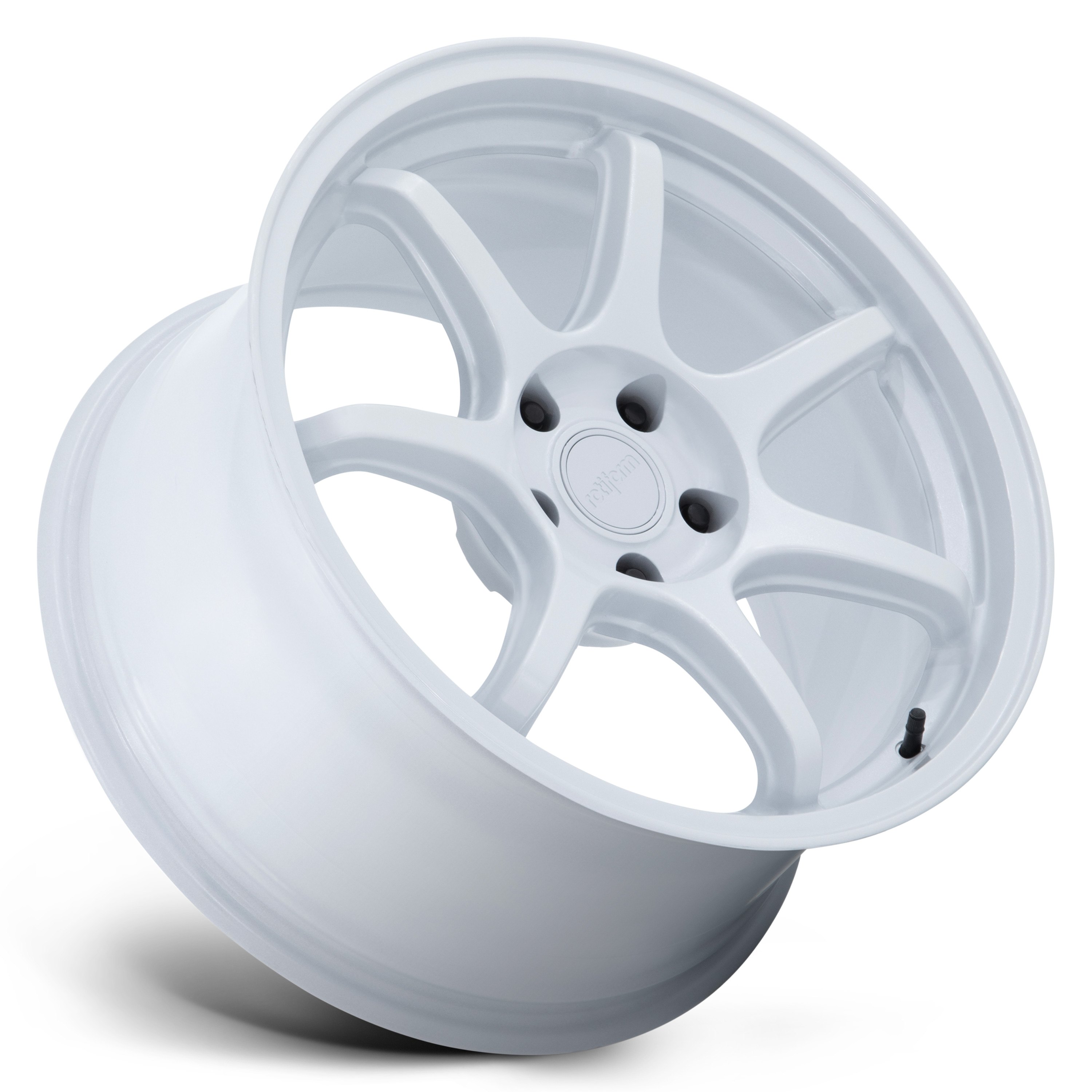 ROTIFORM® RC208 BPU Wheels - Gloss White Rims