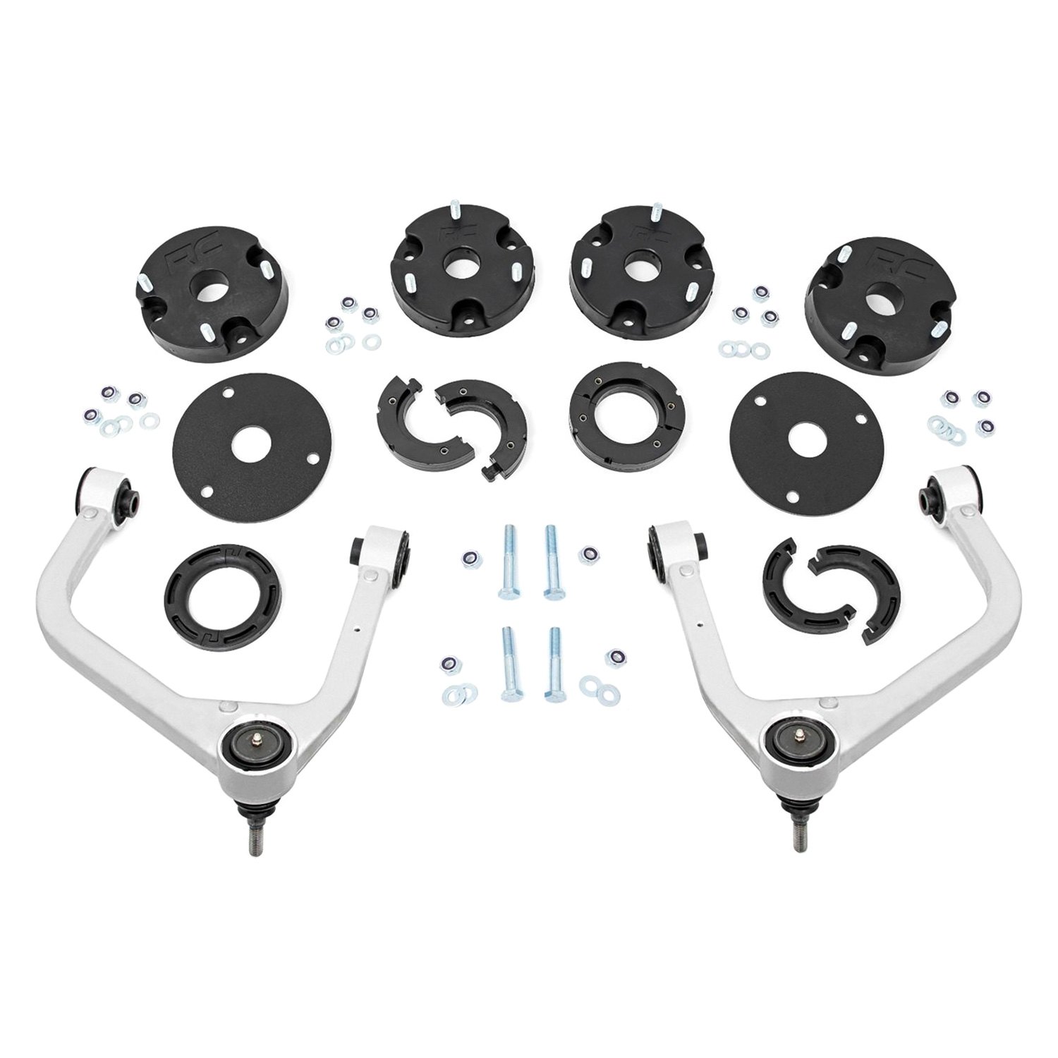 Rough Country® 11800 - 2.5" x 2.5" Front and Rear Suspension Lift Kit