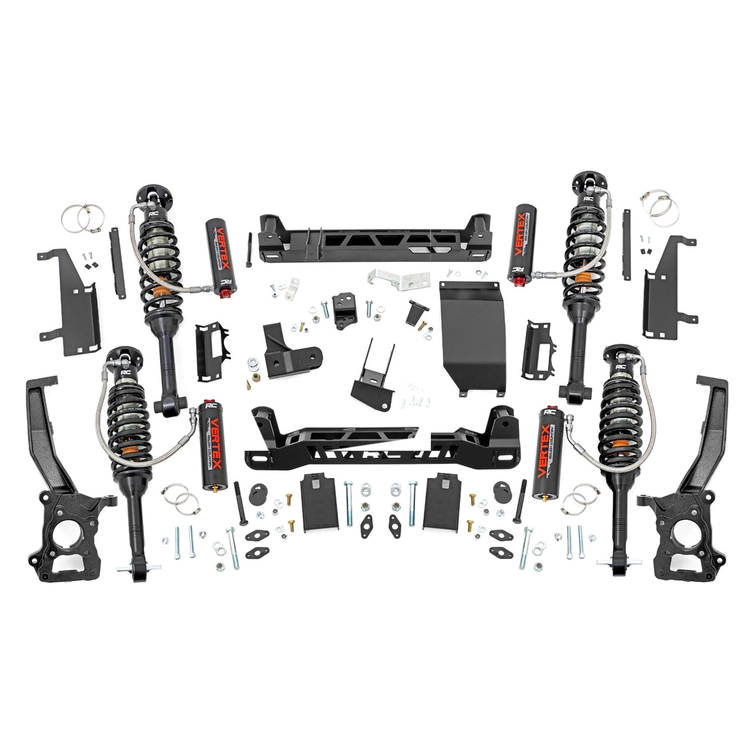 Rough Country® 41500 - 5" x 5" Front and Rear Suspension Lift Kit