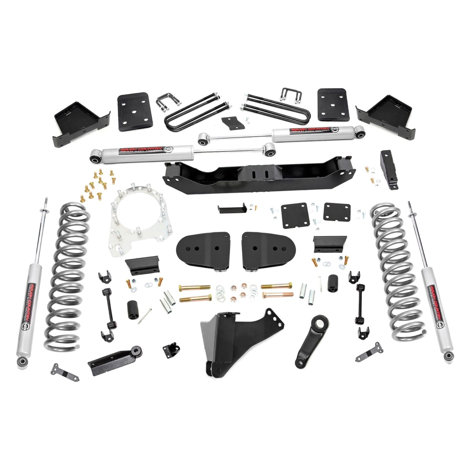 Rough Country® 43730 - 6" x 6" Front and Rear Suspension Lift Kit