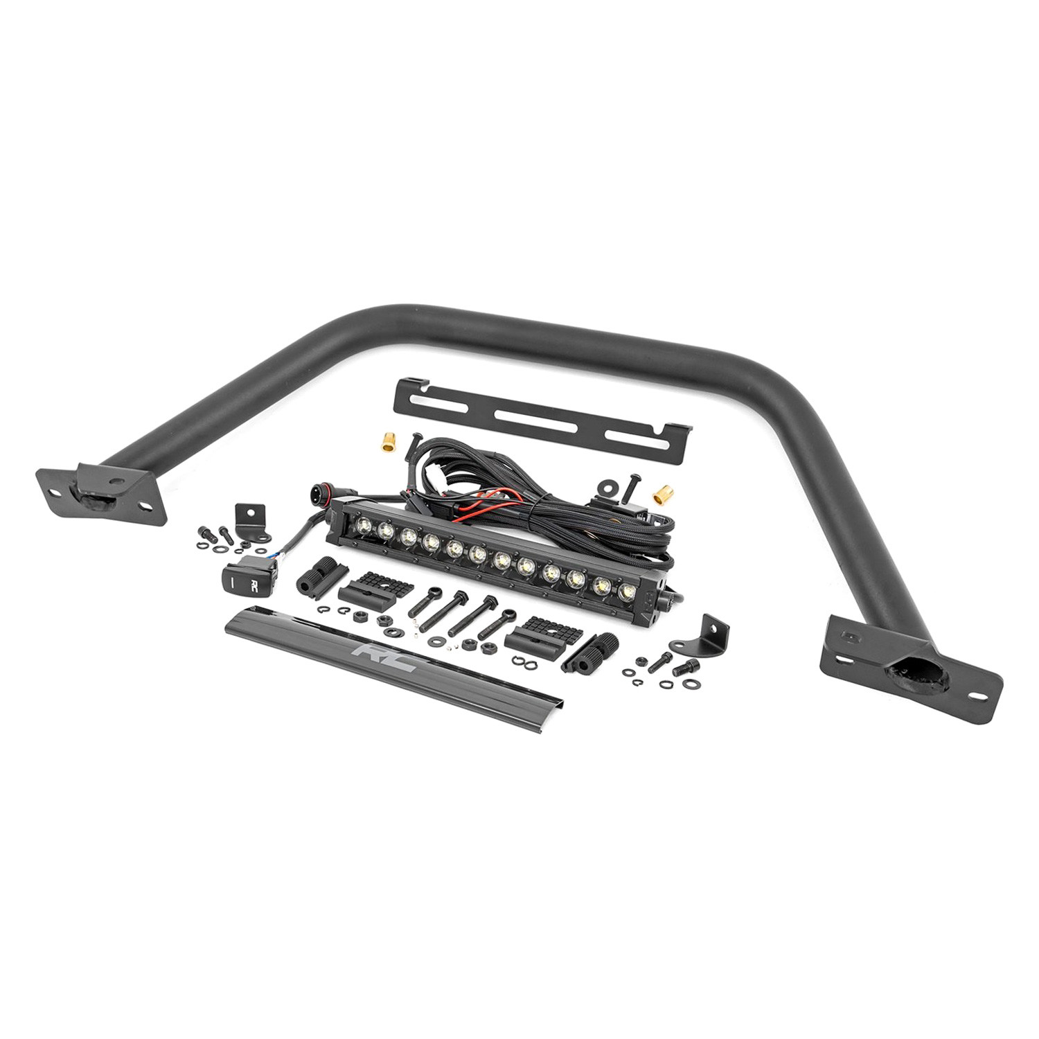Rough Country® 51117 - Safari Black Powder Coated Bar