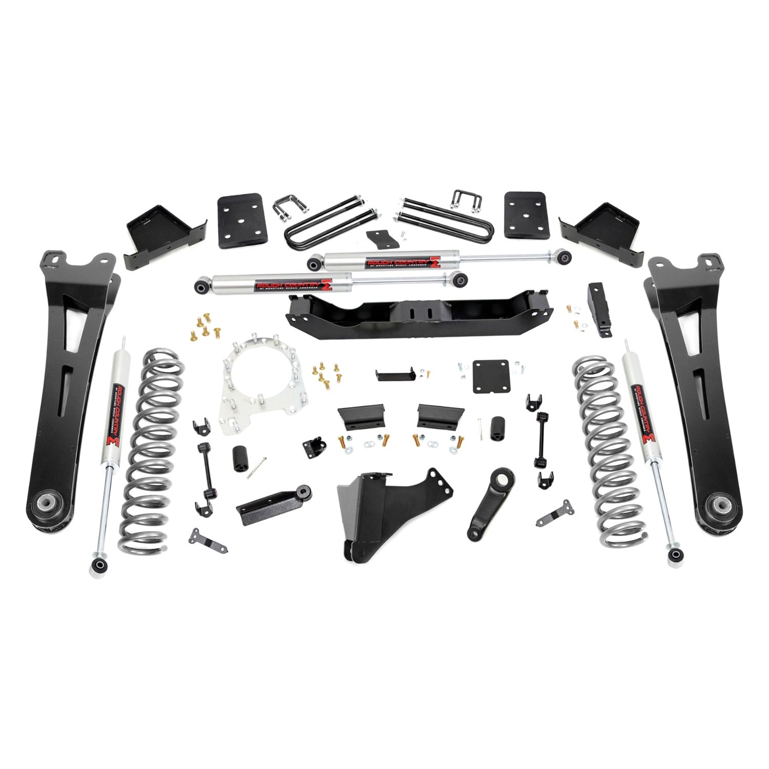 Rough Country® 51240 - 6" Radius Arm Front and Rear Suspension Lift Kit