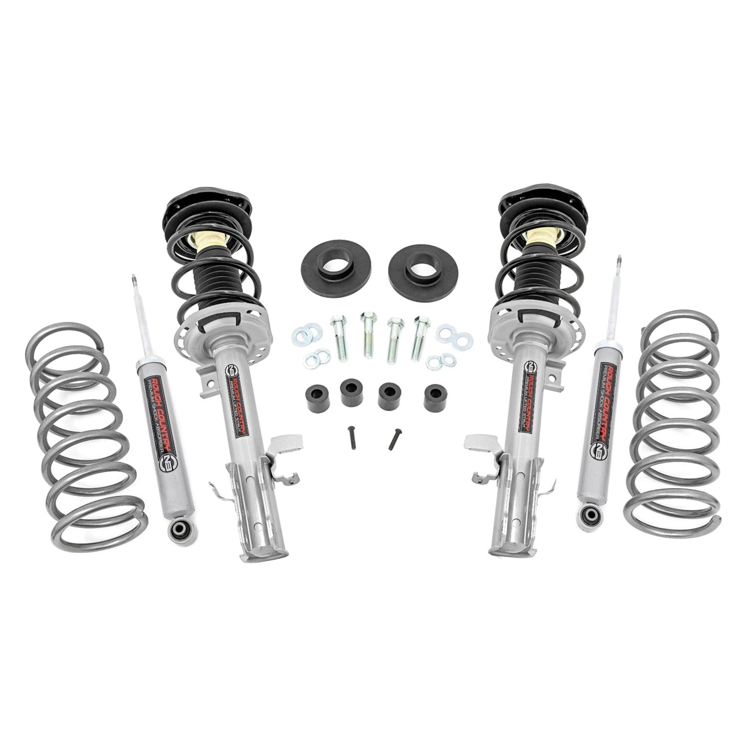 Rough Country® 51364 - 2" Front and Rear Suspension Lift Kit