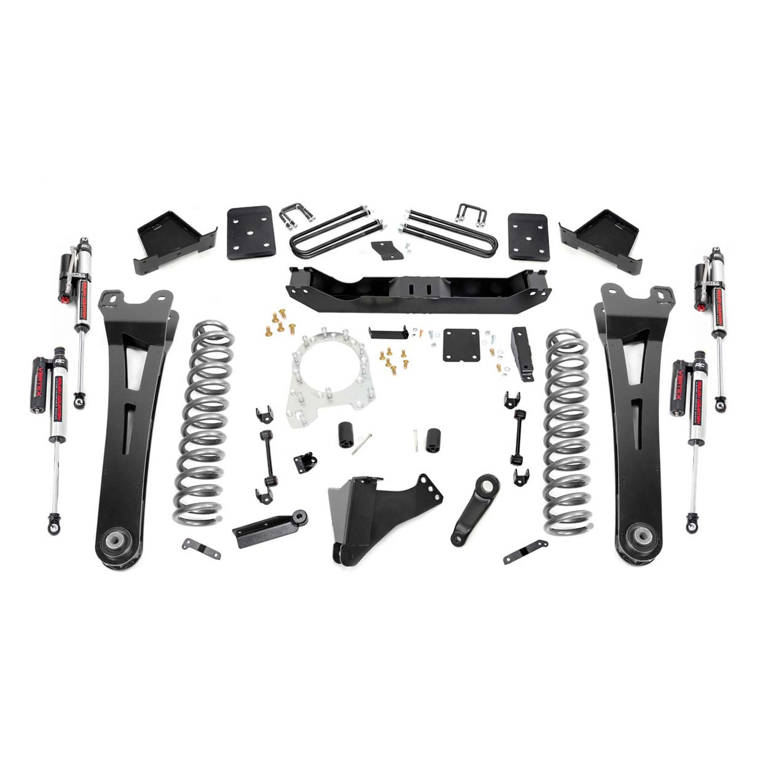 Rough Country® 55850 - 6" Radius Arm Front and Rear Suspension Lift Kit