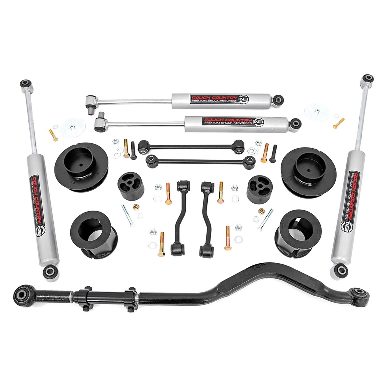 Rough Country® 78730 - 3.5" Front and Rear Suspension Lift Kit