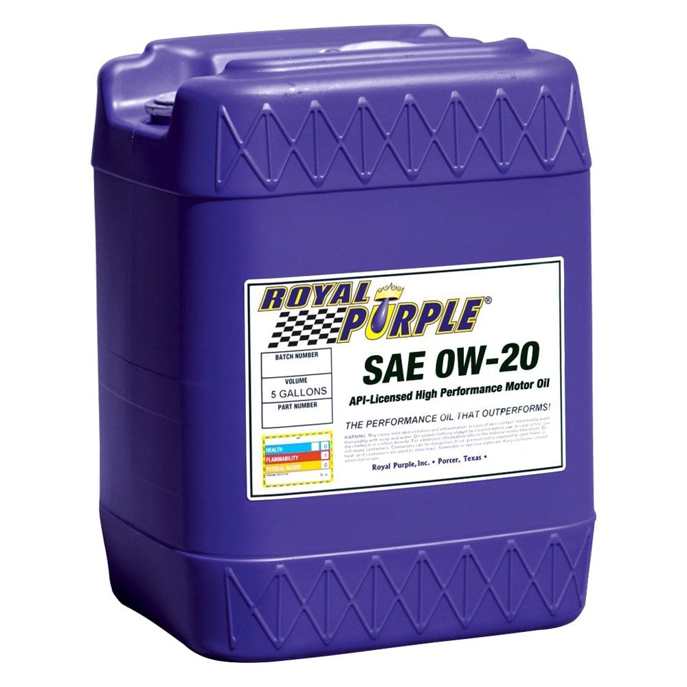 Royal Purple® 05020 - API-Licensed™ SAE 0W-20 Synthetic Multi-Grade ...