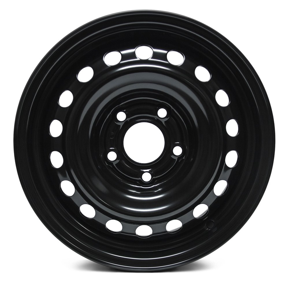 RT® 15" STEEL WHEEL 5 LUG X45567 Wheels - Black Rims