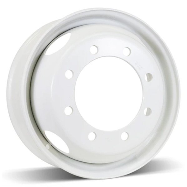RT® 17.5" STEEL WHEEL 8 LUG BW1727B Wheels - White Rims