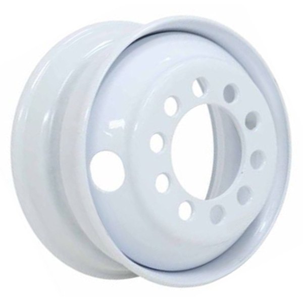 RT® 22.5" STEEL WHEEL 10 LUG BW22212 Wheels - White Rims - BW22212