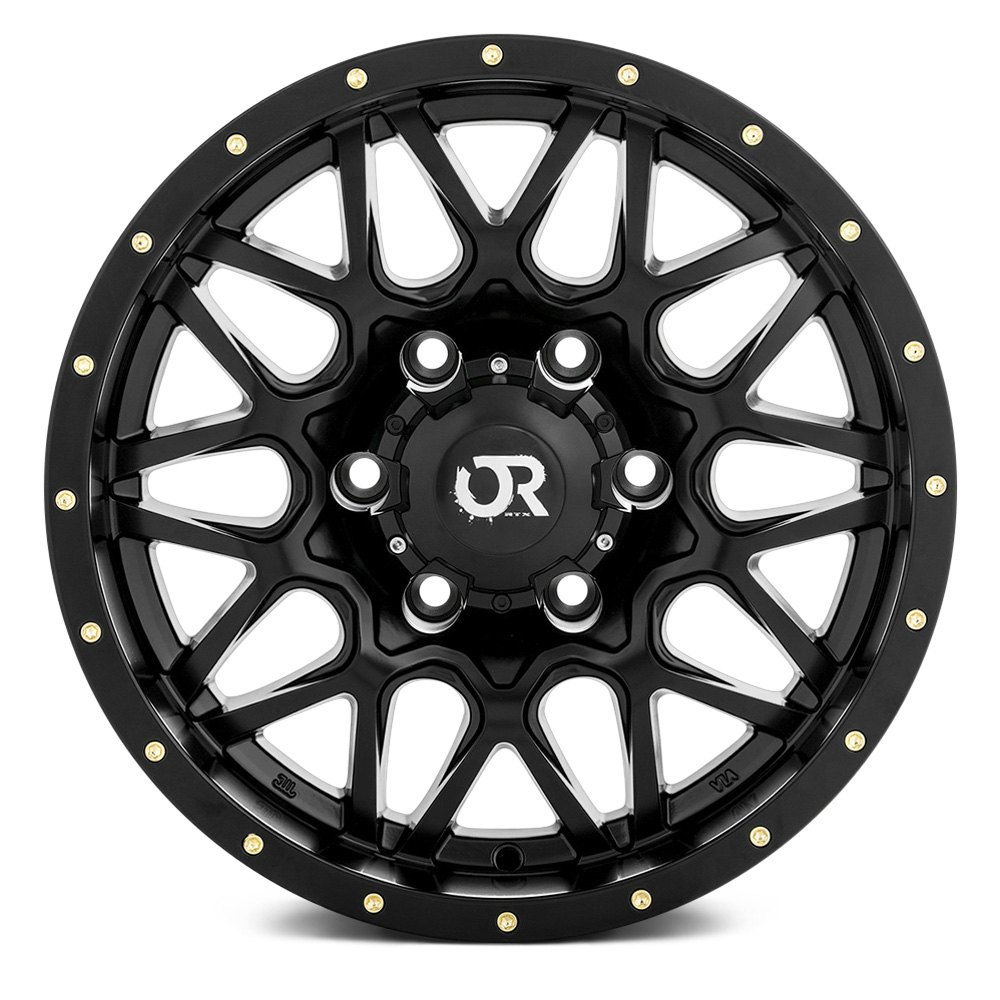 RTX® CANYON Wheels - Satin Black Rims