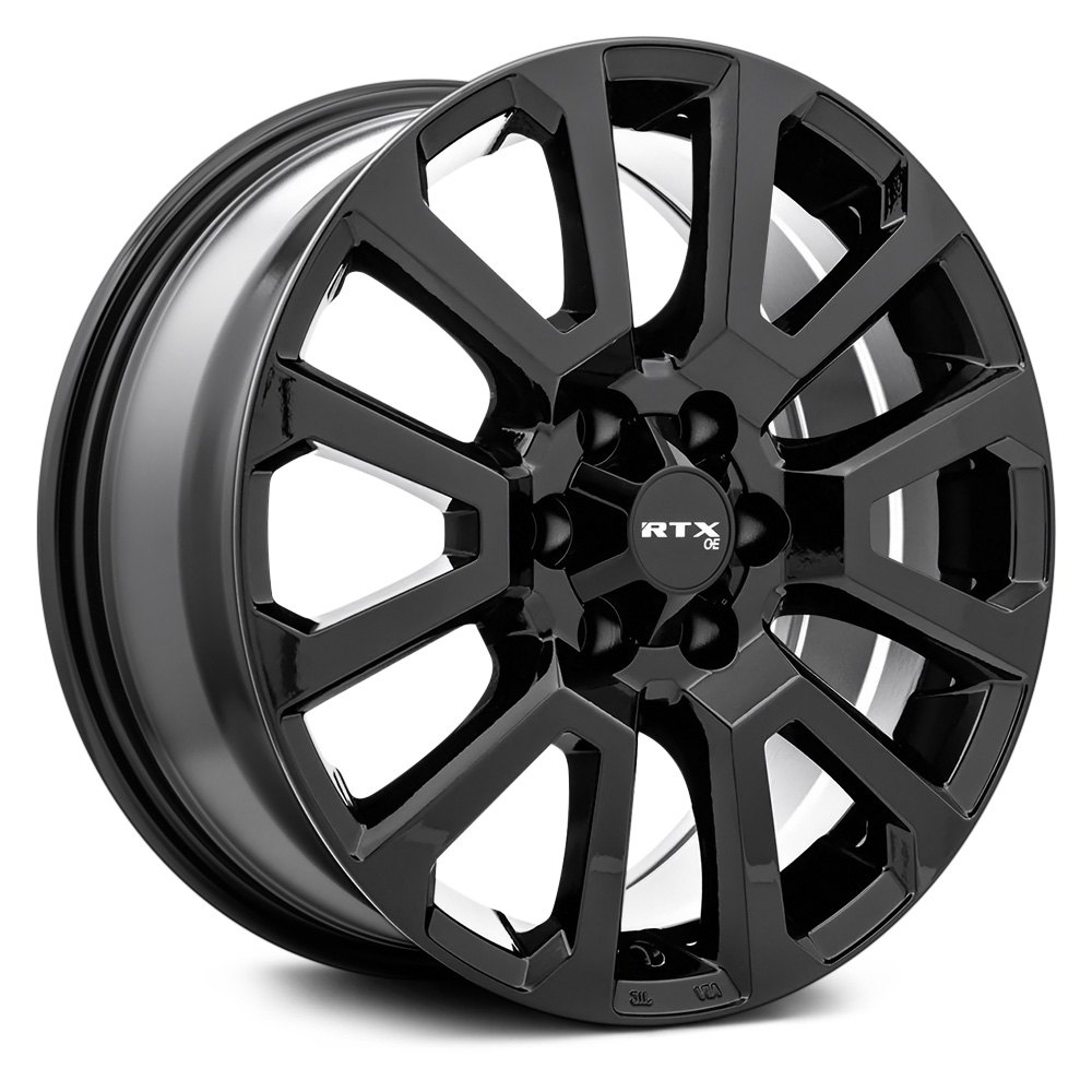 RTX® NI-01 Wheels - Gloss Black Rims