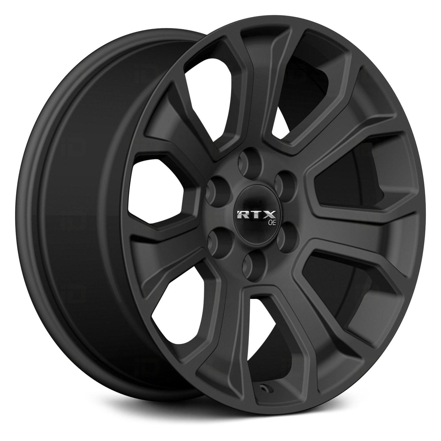 RTX® NOVI Wheels - Satin Black Rims
