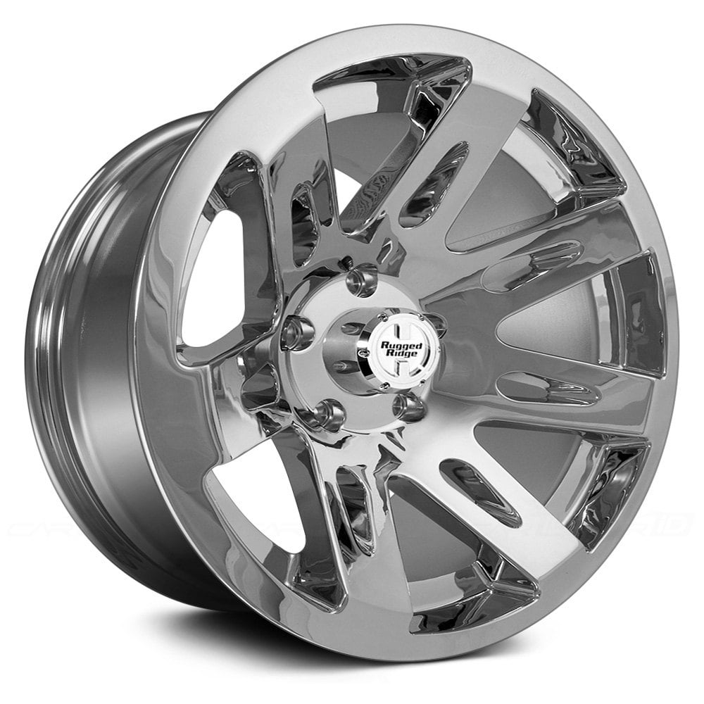 RUGGED RIDGE® XHD Wheels - Chrome Rims