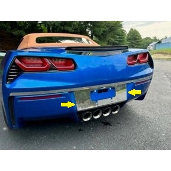 SAA® LP54115 - Polished License Plate Trim