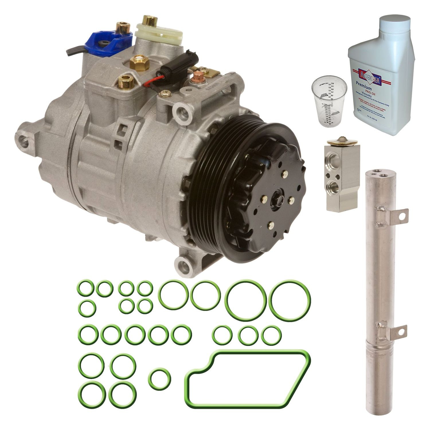 Santech® P96-40108 - A/C Compressor and Component Kit