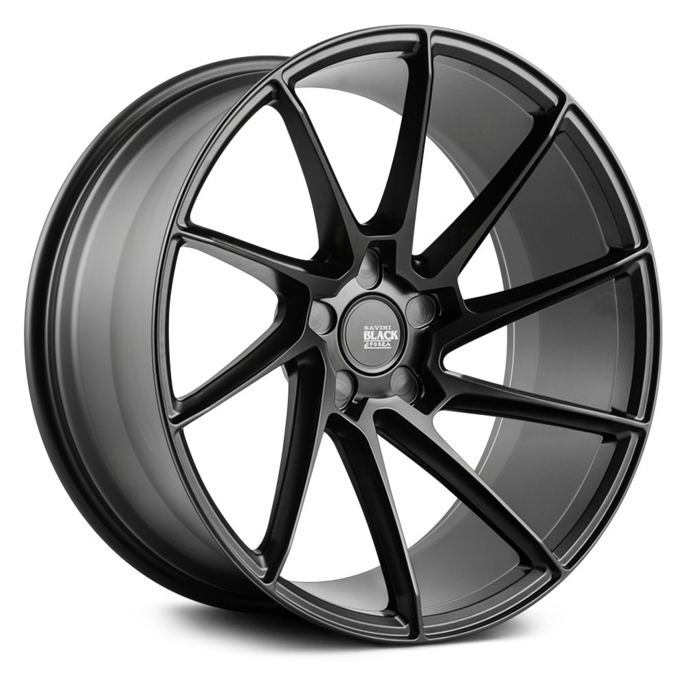 SAVINI® BM-15 Wheels - Matte Black Rims