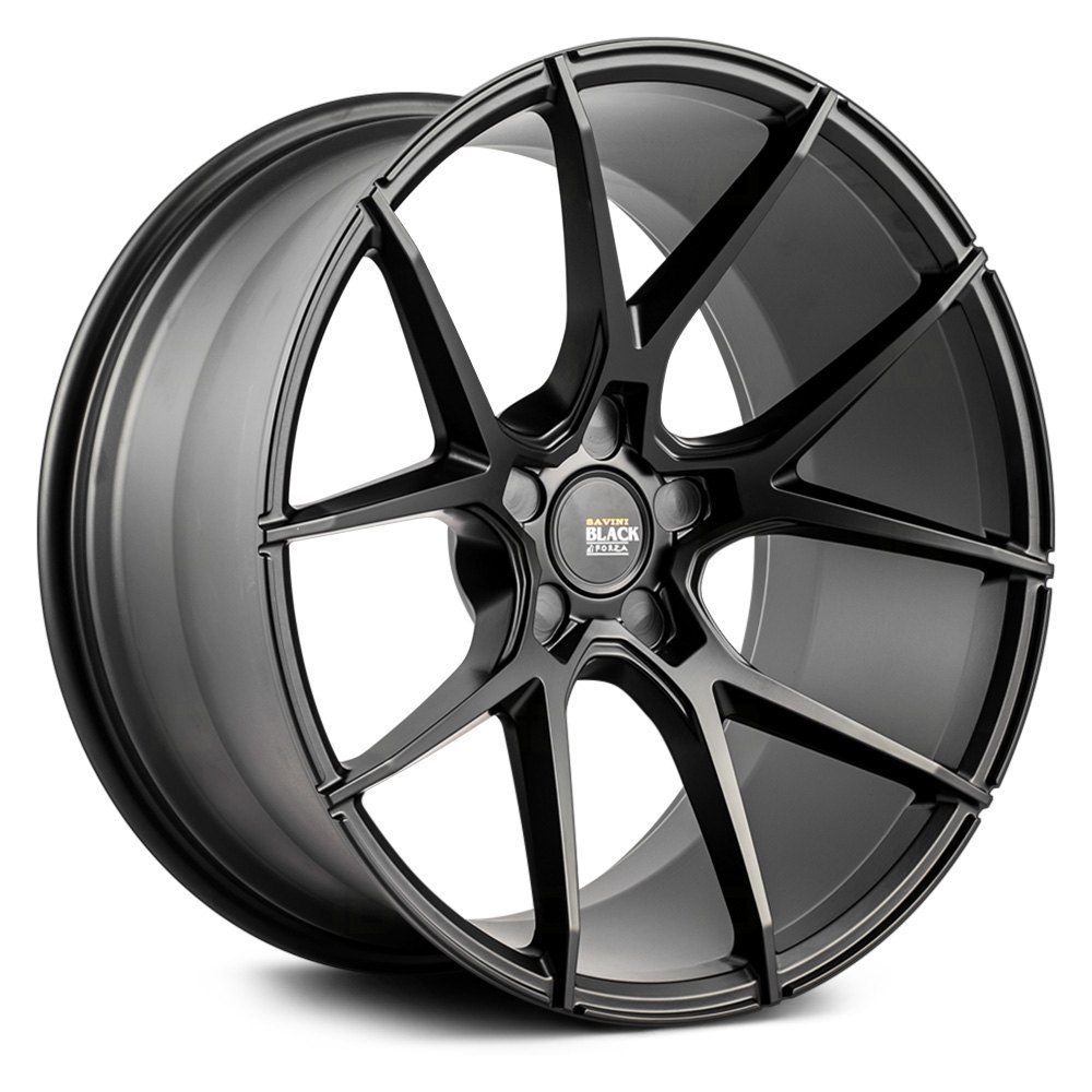 SAVINI® BM-14 Wheels - Matte Black Rims