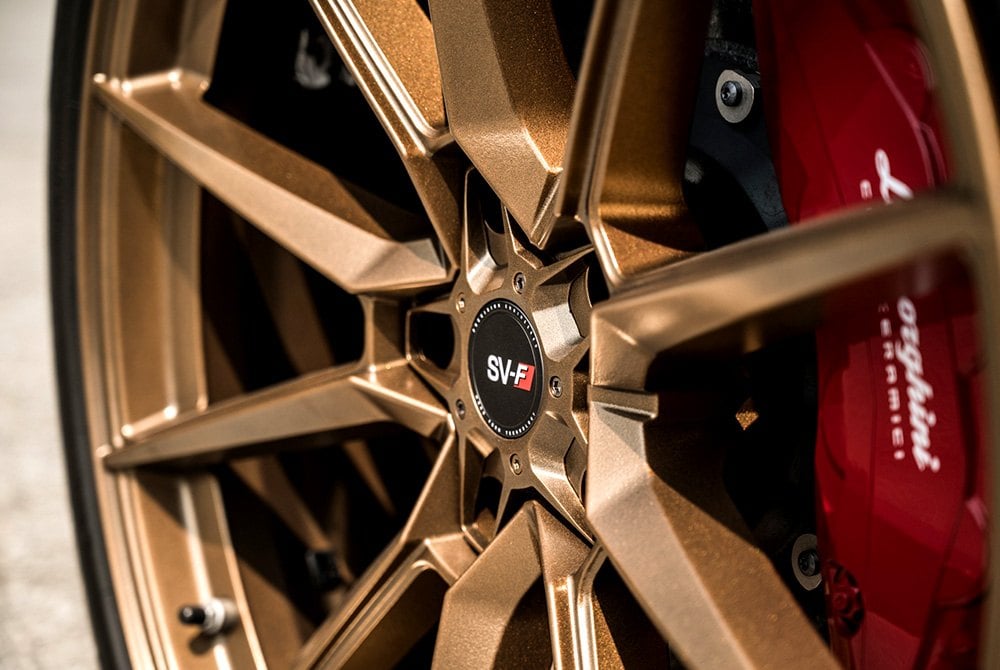 SAVINI® SV-F4 Wheels - Matte Bronze Rims