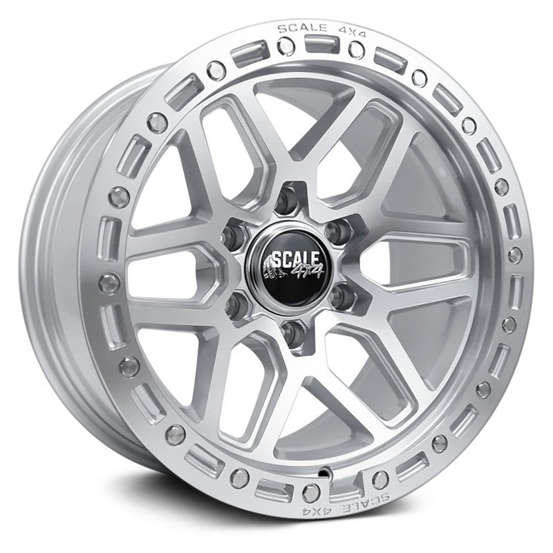 SCALE 4X4® S02 Wheels - Machined Rims - S02-78583-N10-MAC