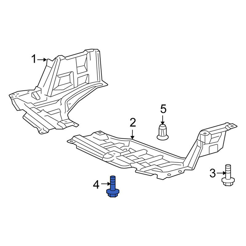 Scion OE 90159A0010 - Spoiler Screw