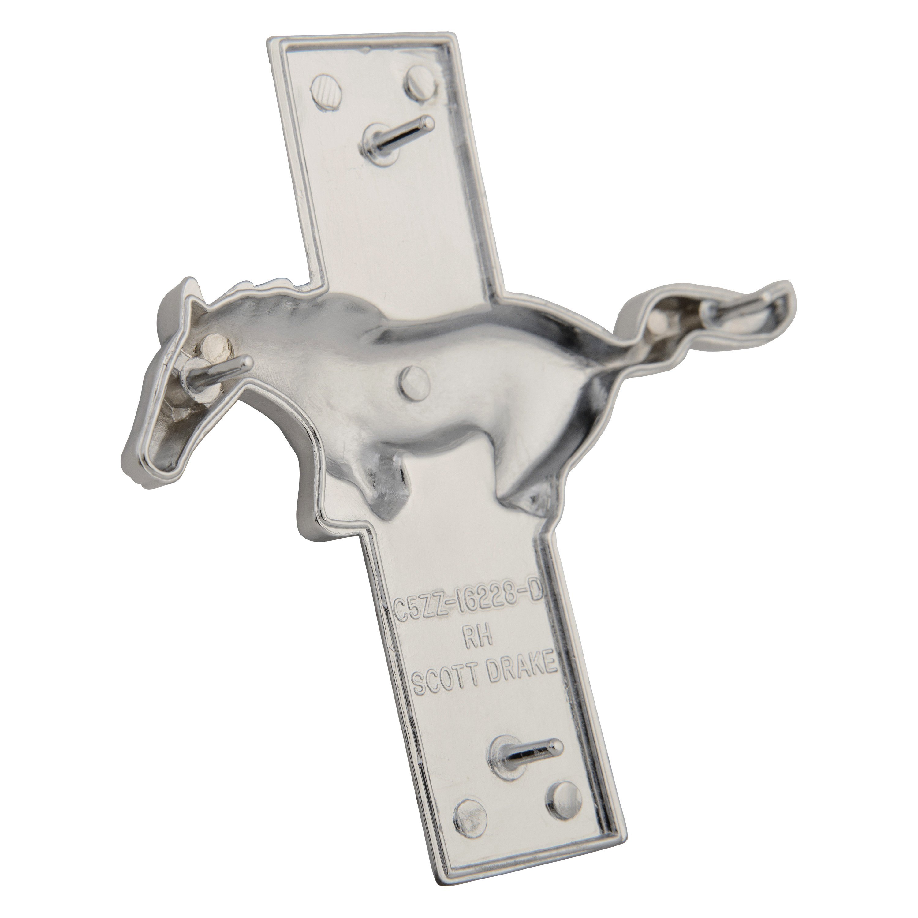 Scott Drake® C5ZZ-16228-D - Passenger Side Running Horse Pin On Fender ...