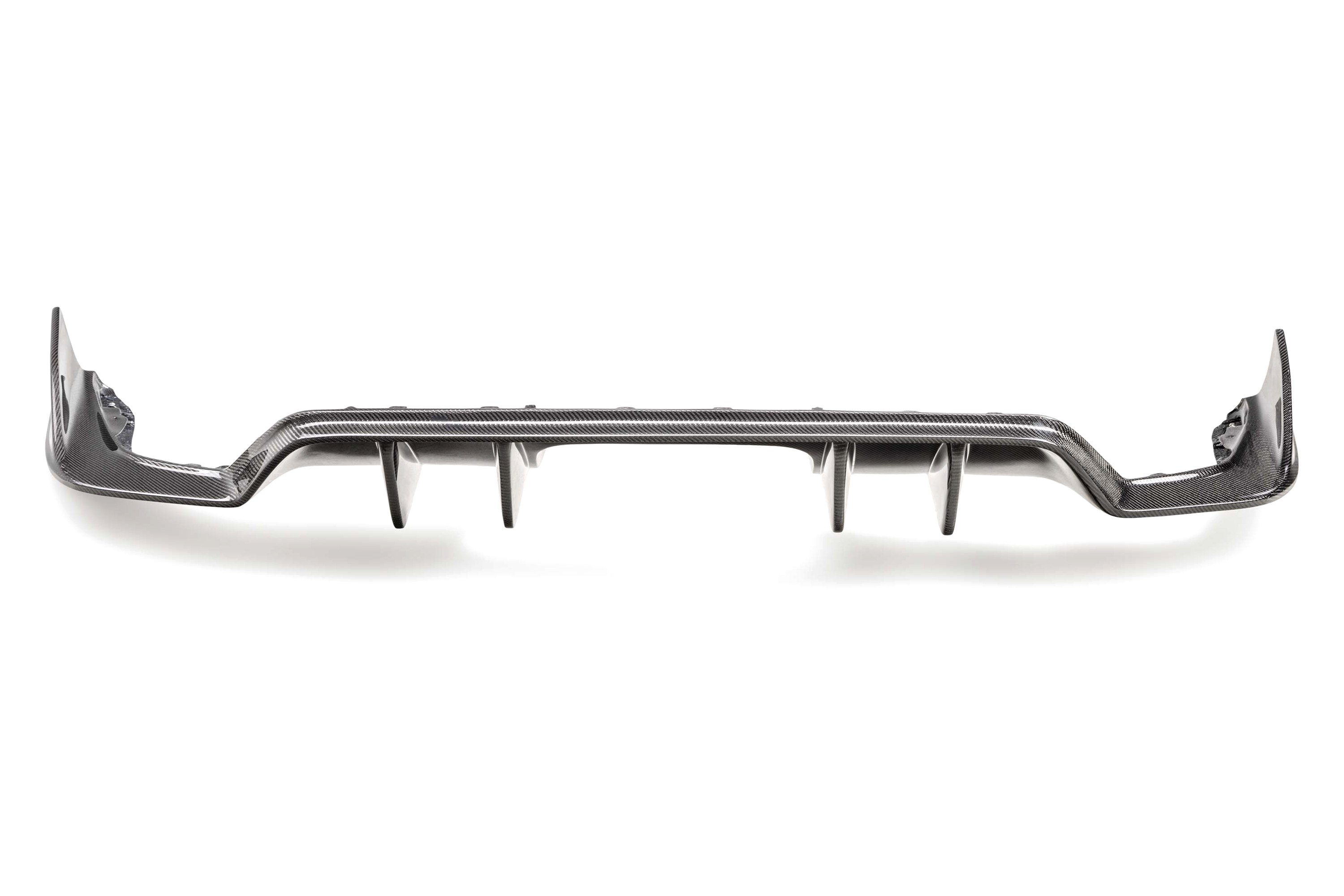 Seibon® RD23HDCVR-MB - MB-Style Gloss Carbon Fiber Rear Diffuser