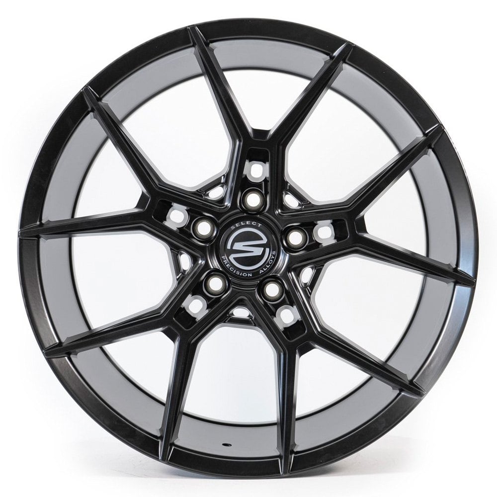 SELECT PRECISION ALLOYS® ALPINE Wheels - Satin Black Rims