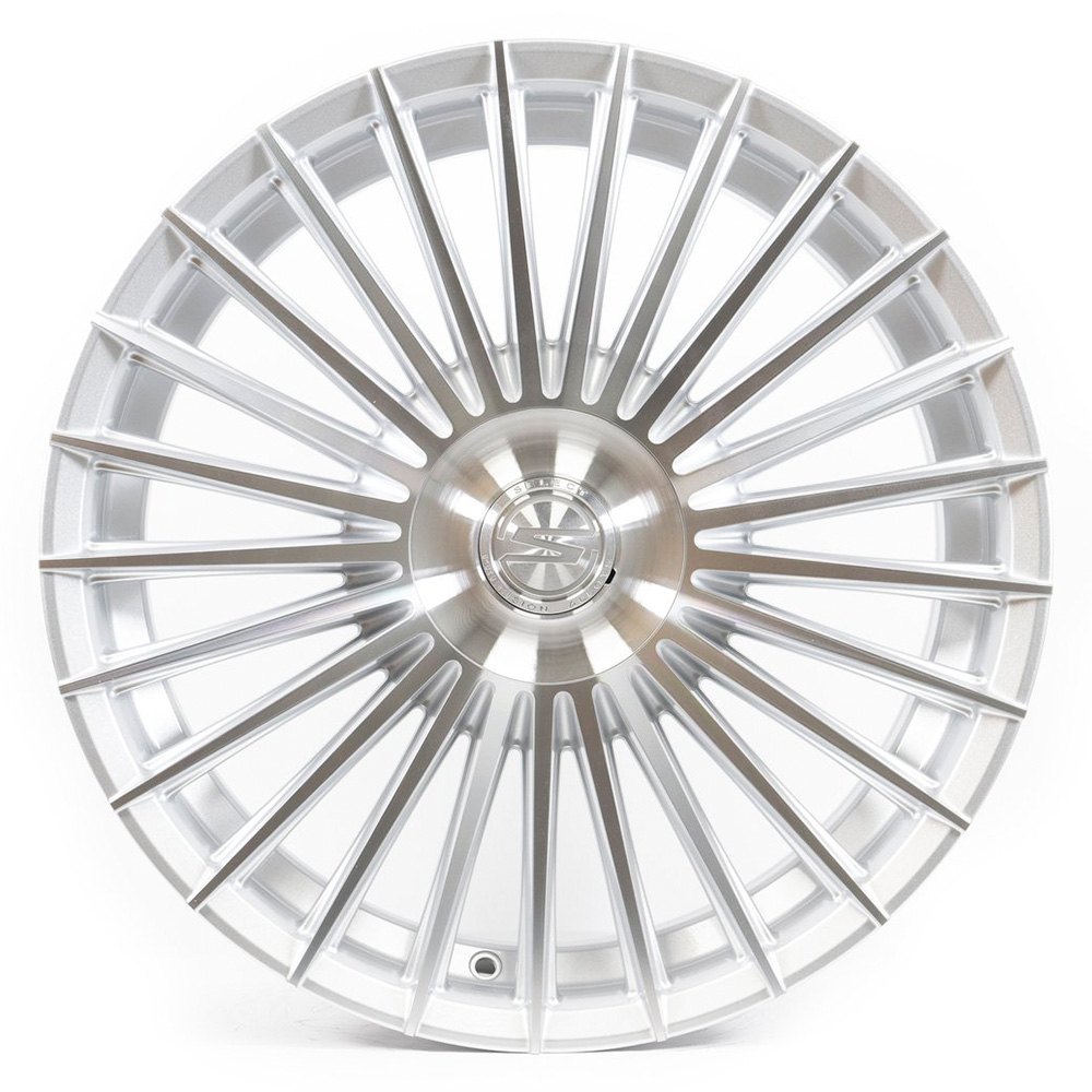 SELECT PRECISION ALLOYS® BRISTOL Wheels - Gloss Silver with Machined ...