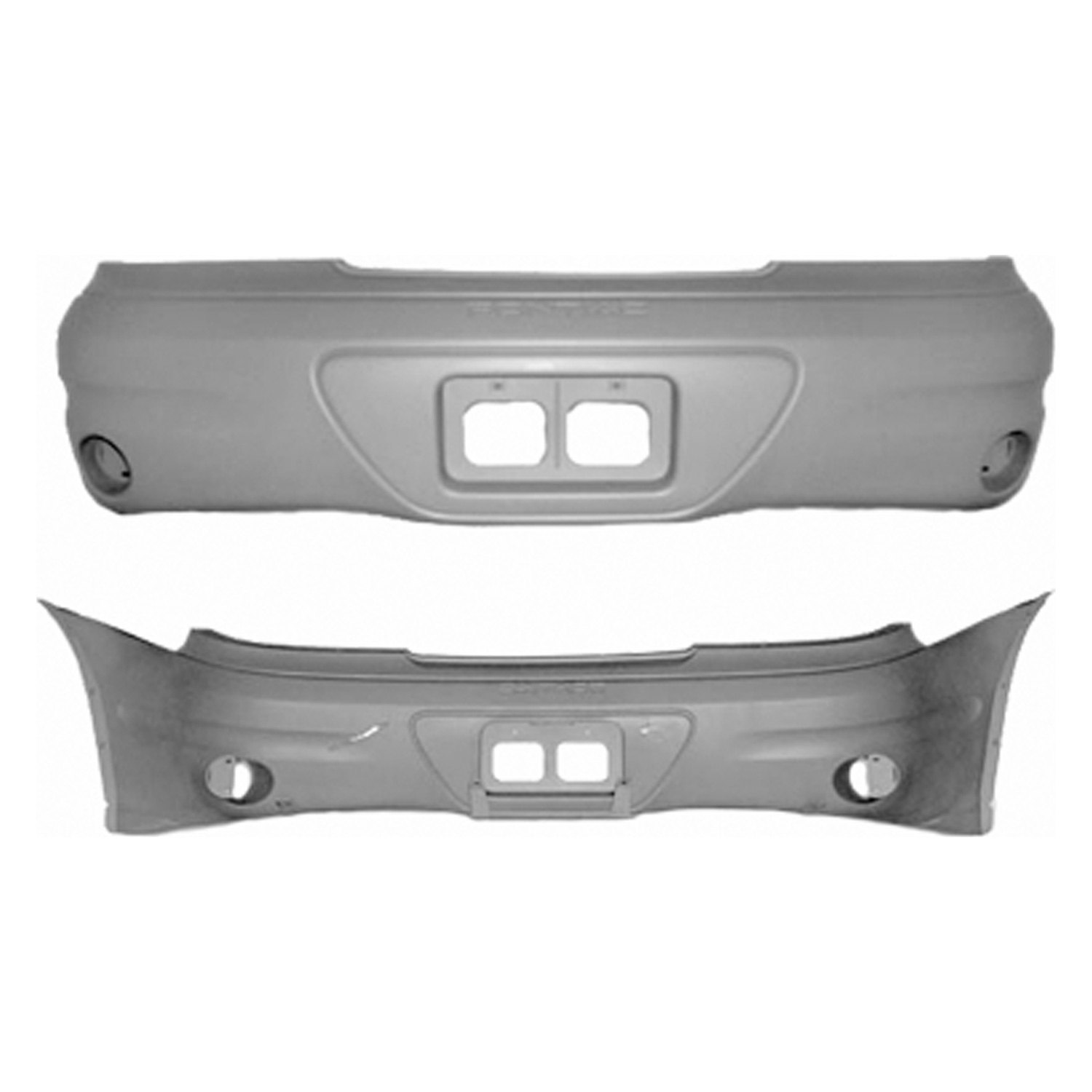 Sherman® 868-89U - Rear Bumper Cover (Value Line)