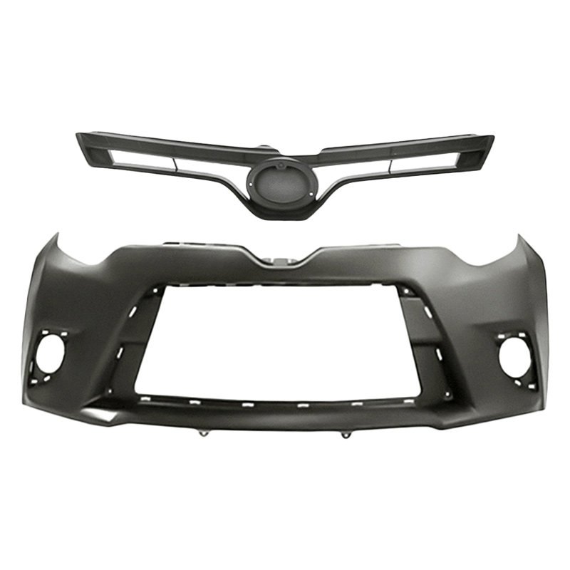 Sherman® BNDL-228740 - 2-Piece (Front Bumper Cover, Grille Bar) (Value ...