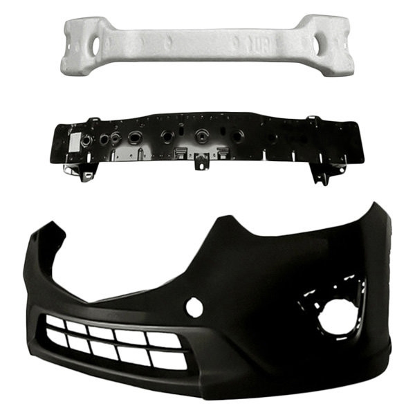Sherman® BNDL-229201 - 3-Piece (Front Bumper Cover, Front Bumper ...