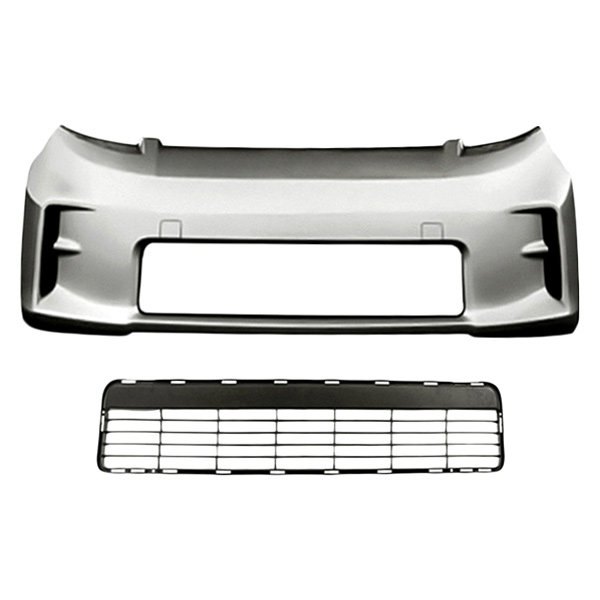 Sherman® BNDL-229434 - 2-Piece (Front Bumper Cover, Front Bumper Grille ...