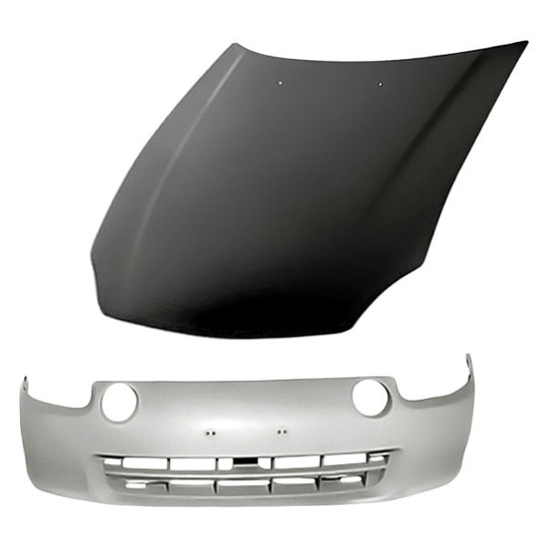 Sherman® BNDL-229544 - 2-Piece (Front Bumper Cover, Hood Panel) (Value ...