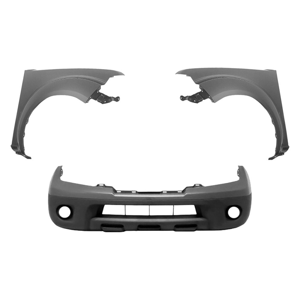 Sherman® BNDL-241997 - 3-Piece (Front Bumper Cover, Driver and ...