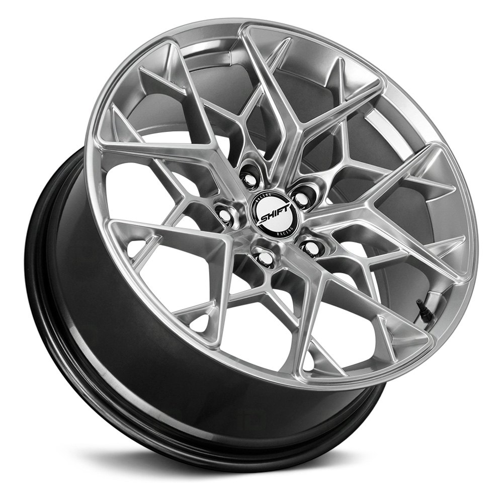 SHIFT WHEELS® PISTON Wheels - Platinum Silver Rims - H35852035PS