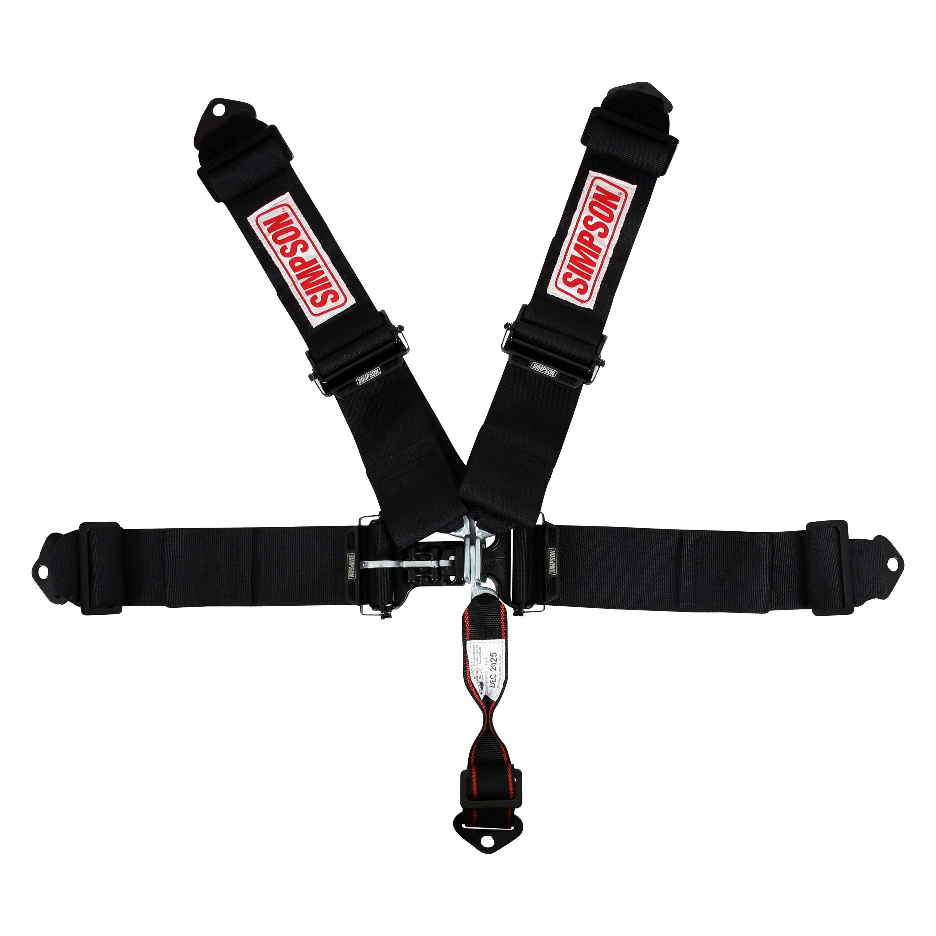 Simpson® 13LD5WB - 5-Point 3" Shoulders Double Pull Down SFI Latch and ...