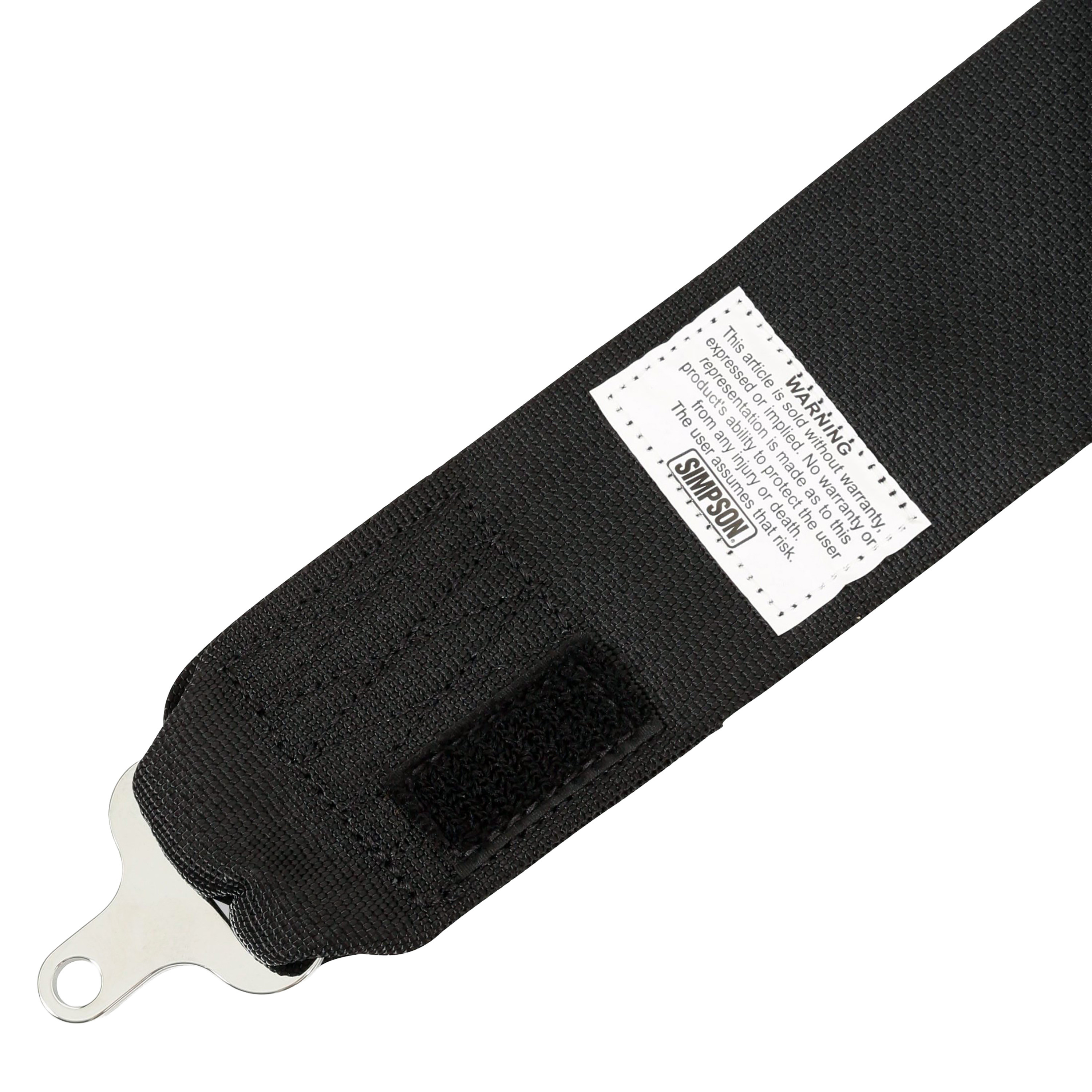 Simpson® 29116KT - 5-Point Drag System Wrap Around Nomex Covered, Black