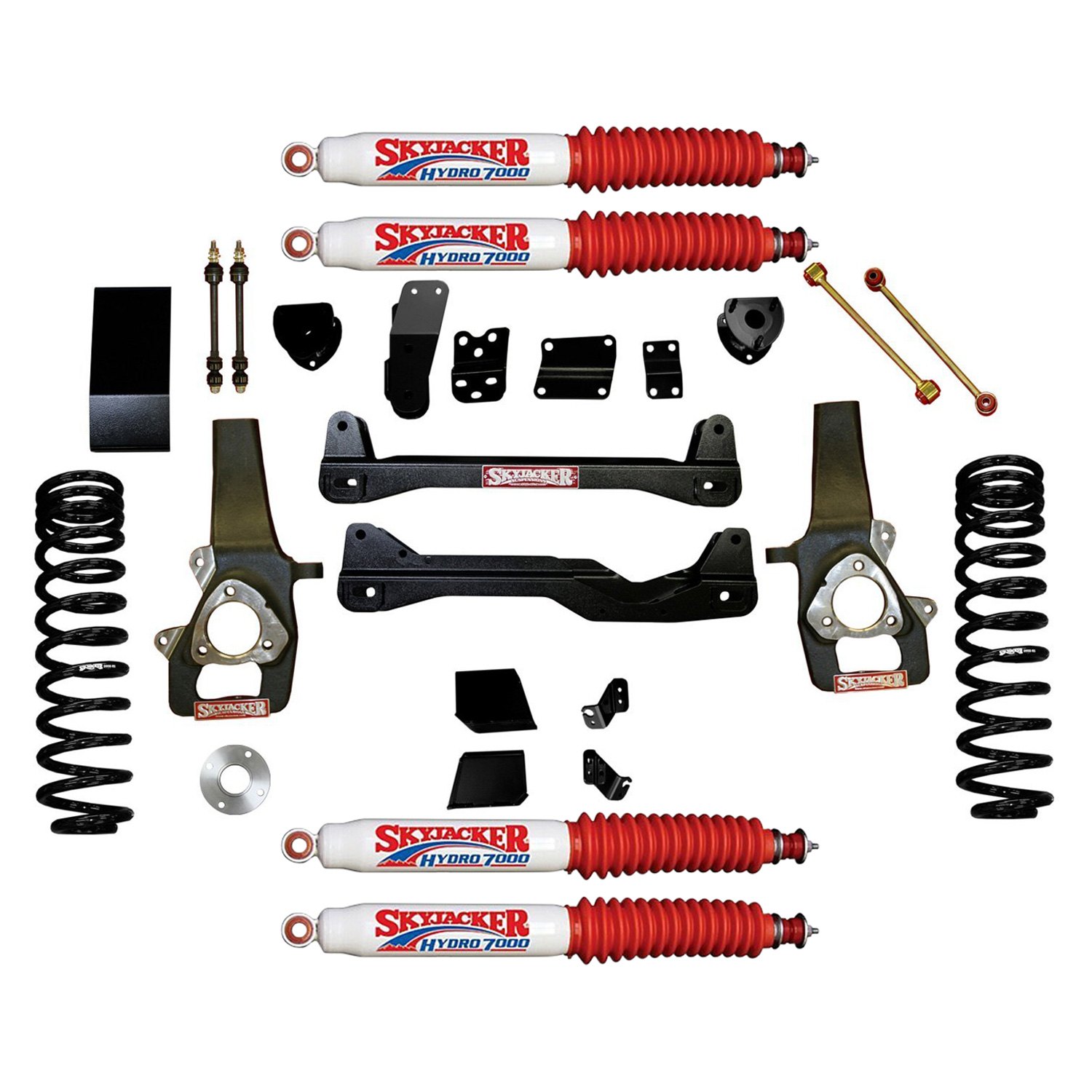 Skyjacker® D1440SSK-H - 4" x 4" Standard Series Front and Rear ...