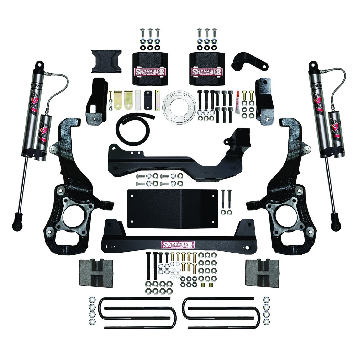 Skyjacker® F2160BKX - 6" Front and Rear Suspension Lift Kit