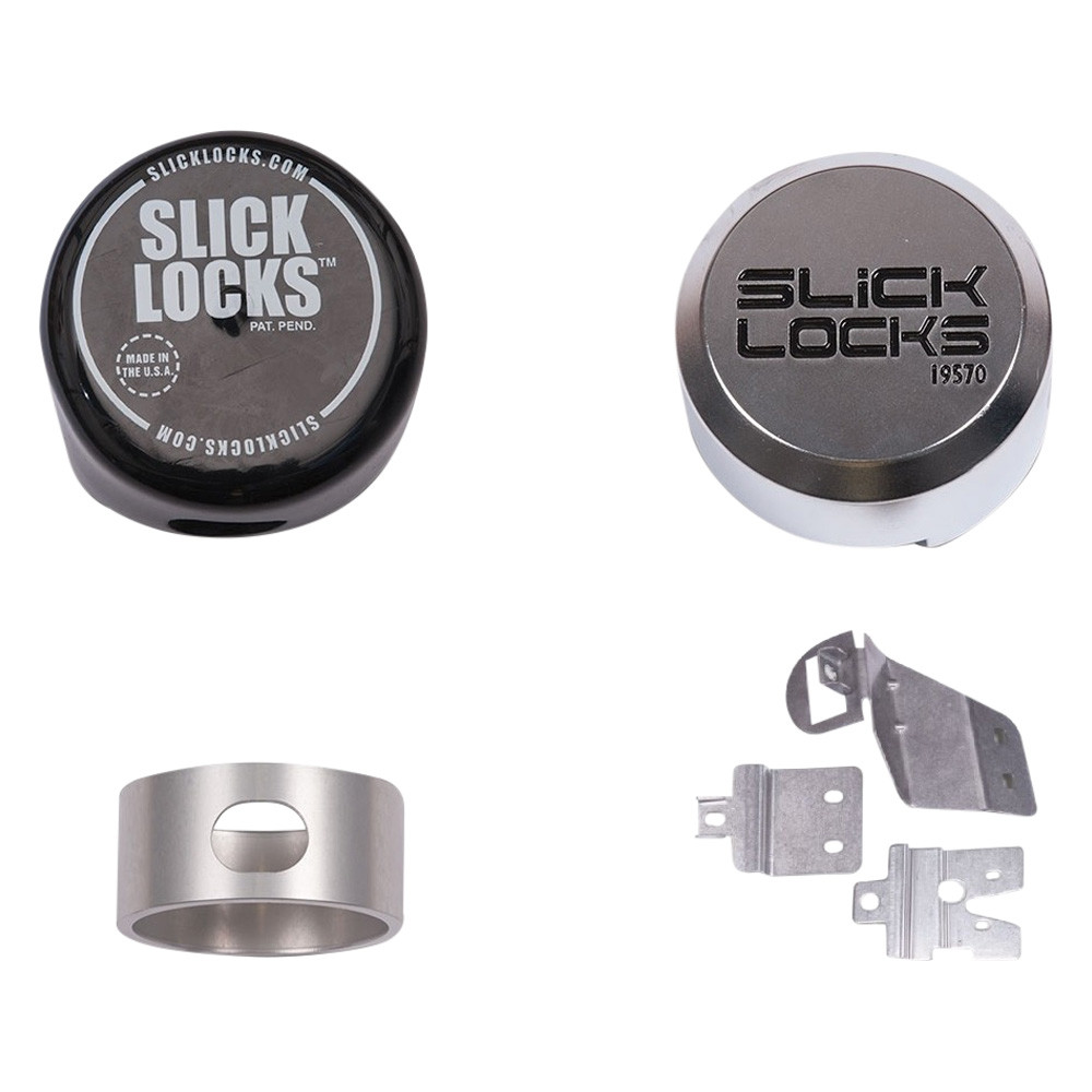 Slick Locks® GM-FVK-SLIDE-TK - Complete Vehicle Puck Lock System Kit