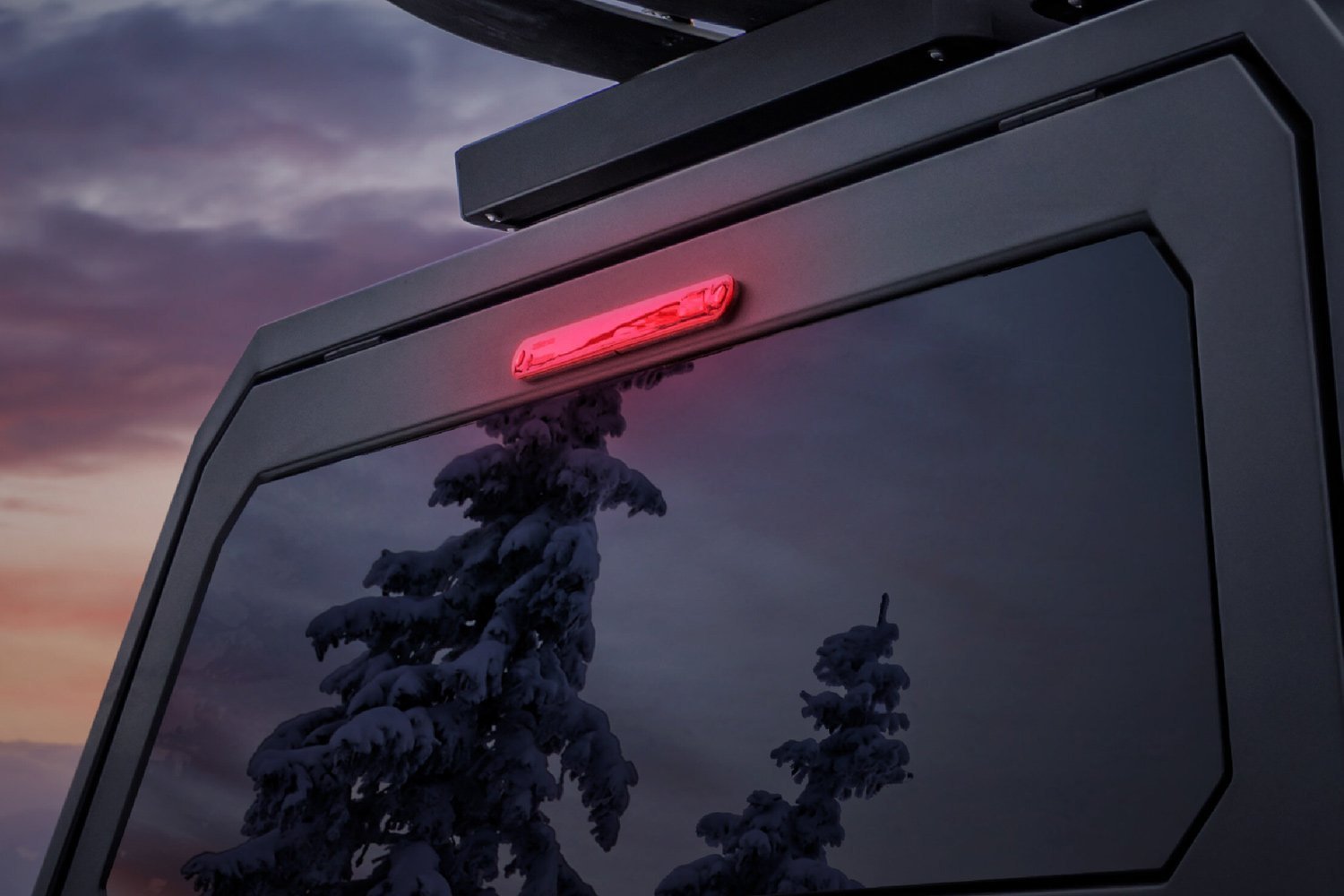 SmartCap® EA1003-MB-R - EVO Adventure Series Truck Bed Cap Roof Panel