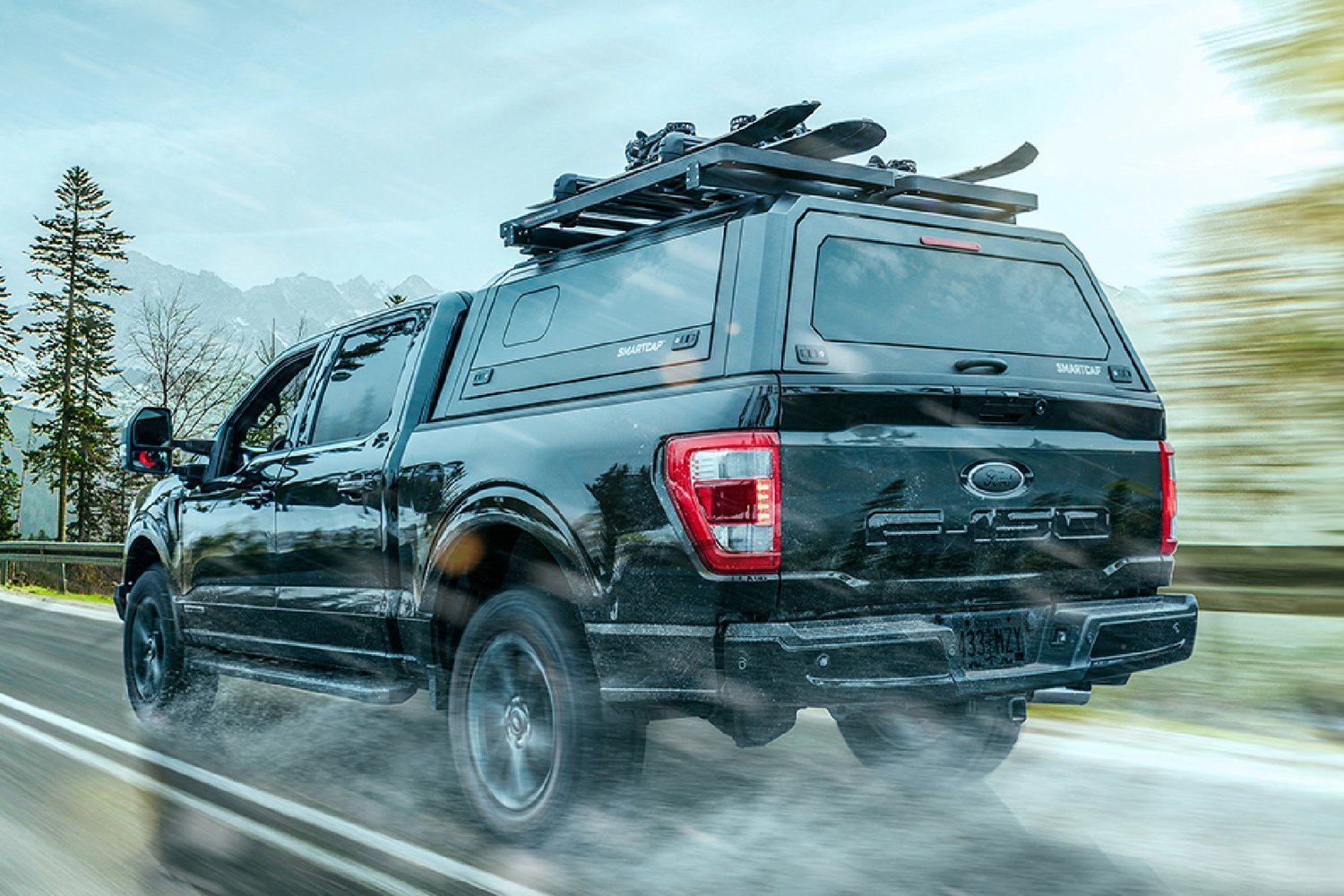 SmartCap® EA1301-MB-R - EVO Adventure Series Truck Bed Cap Roof Panel