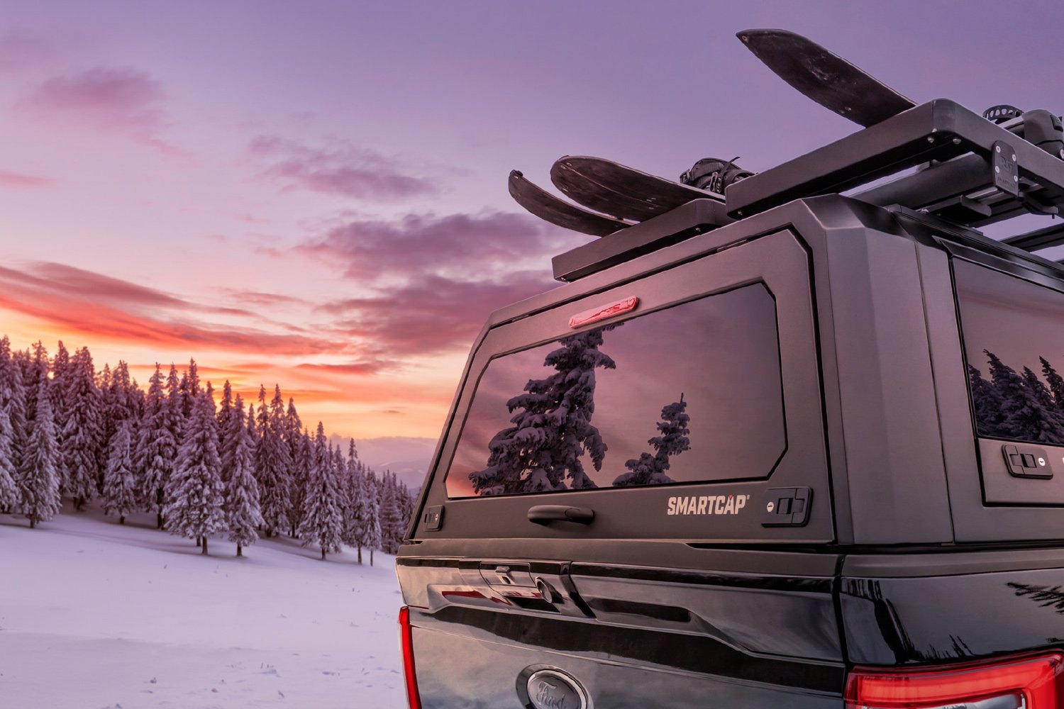 SmartCap® EA0306-MB-R - EVO Adventure Series Truck Bed Cap Roof Panel