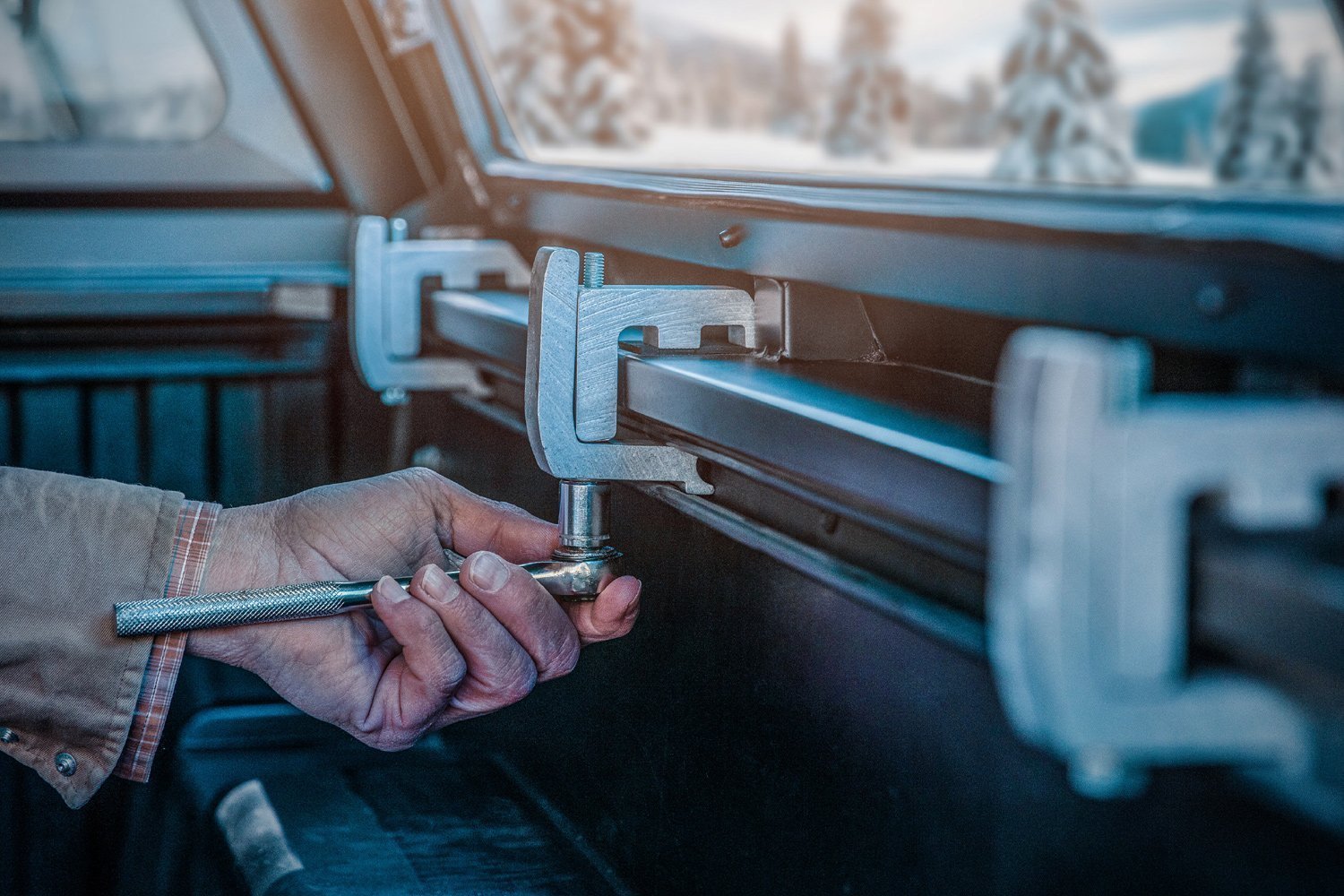 SmartCap® EA1003-MB-R - EVO Adventure Series Truck Bed Cap Roof Panel