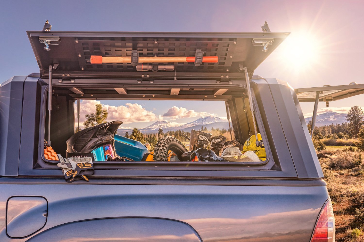 SmartCap® EA0306-MB-R - EVO Adventure Series Truck Bed Cap Roof Panel