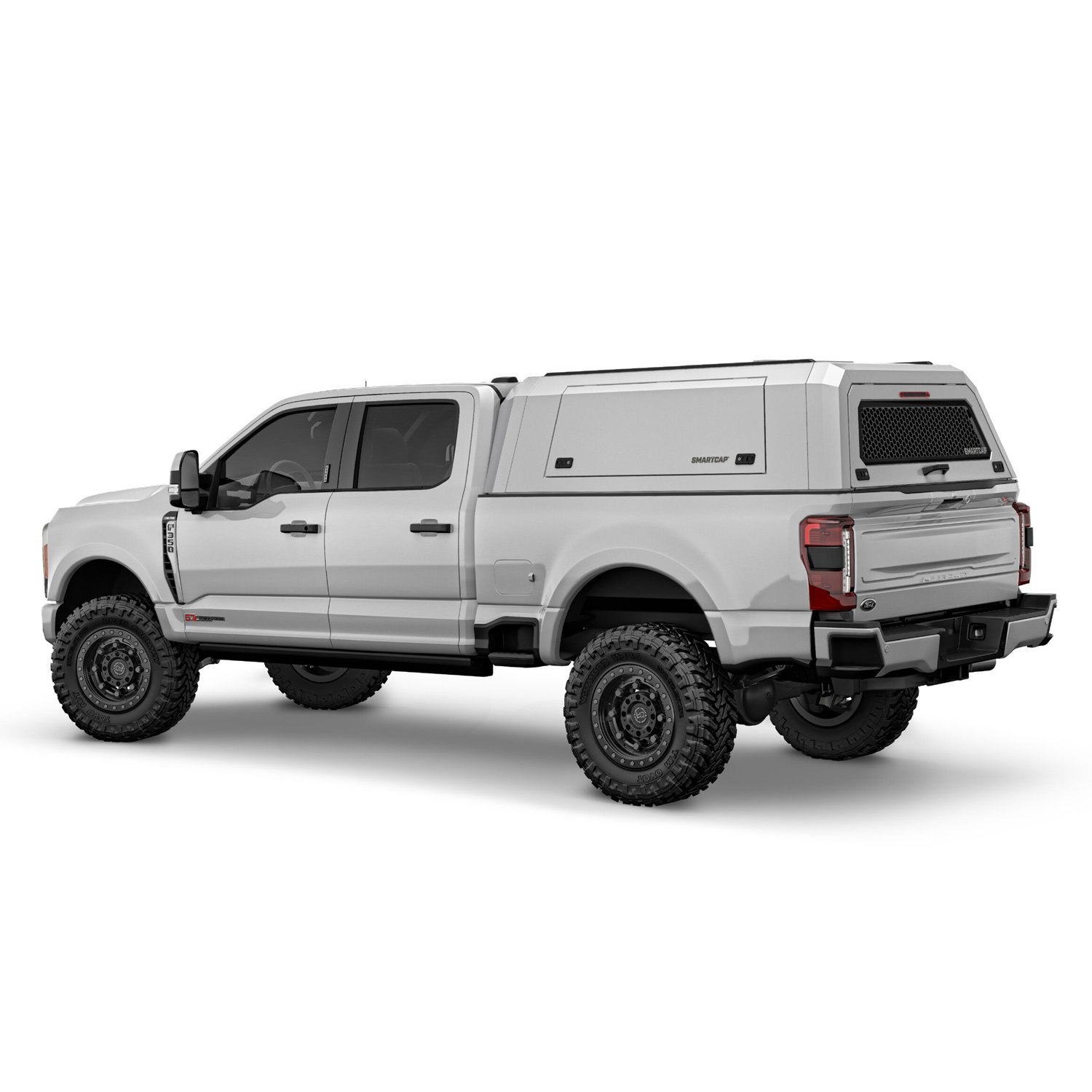 SmartCap® EC0300-WH-RF - EVOc Commercial Series Truck Bed Cap Rear Panel